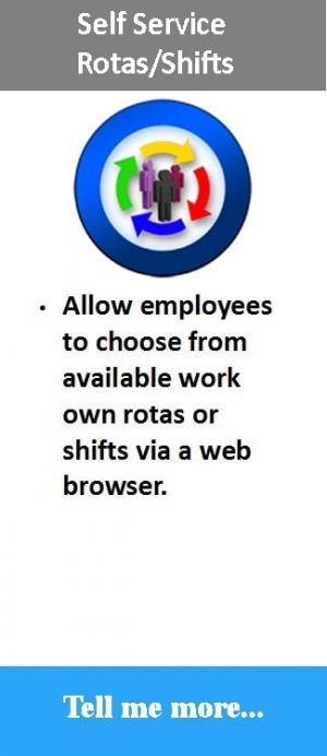 Self Service-rotas - Allday Time Systems